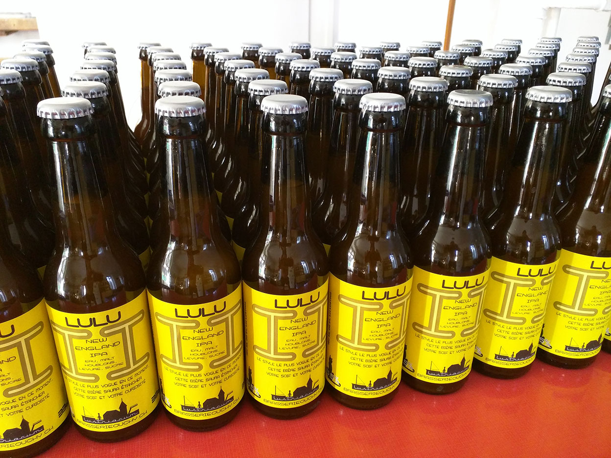Deuxième bière custom pour le Lustriacum - Brasserie d'Ouchy